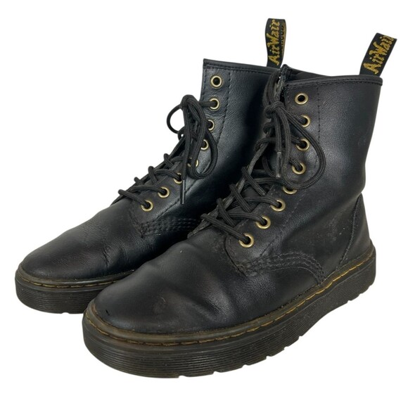 Dr. Martens | Shoes | Doc Martens Air Wair Womens Zavala Black Laceup ...
